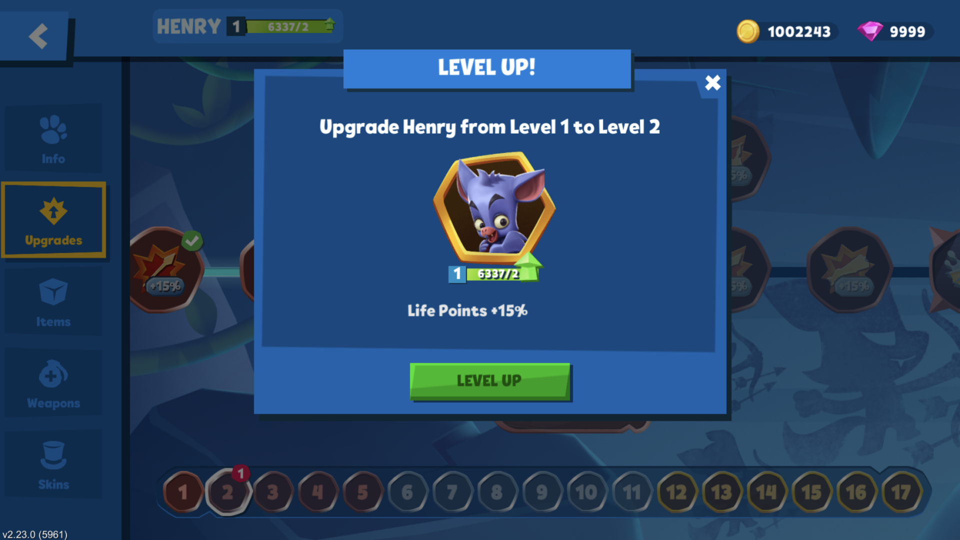 Character Progression System Overview | Wildlife