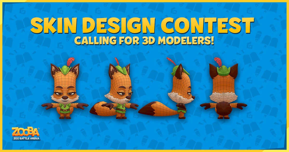 Zooba 3D Skin Design Contest – Jade the Tiger | Wildlife